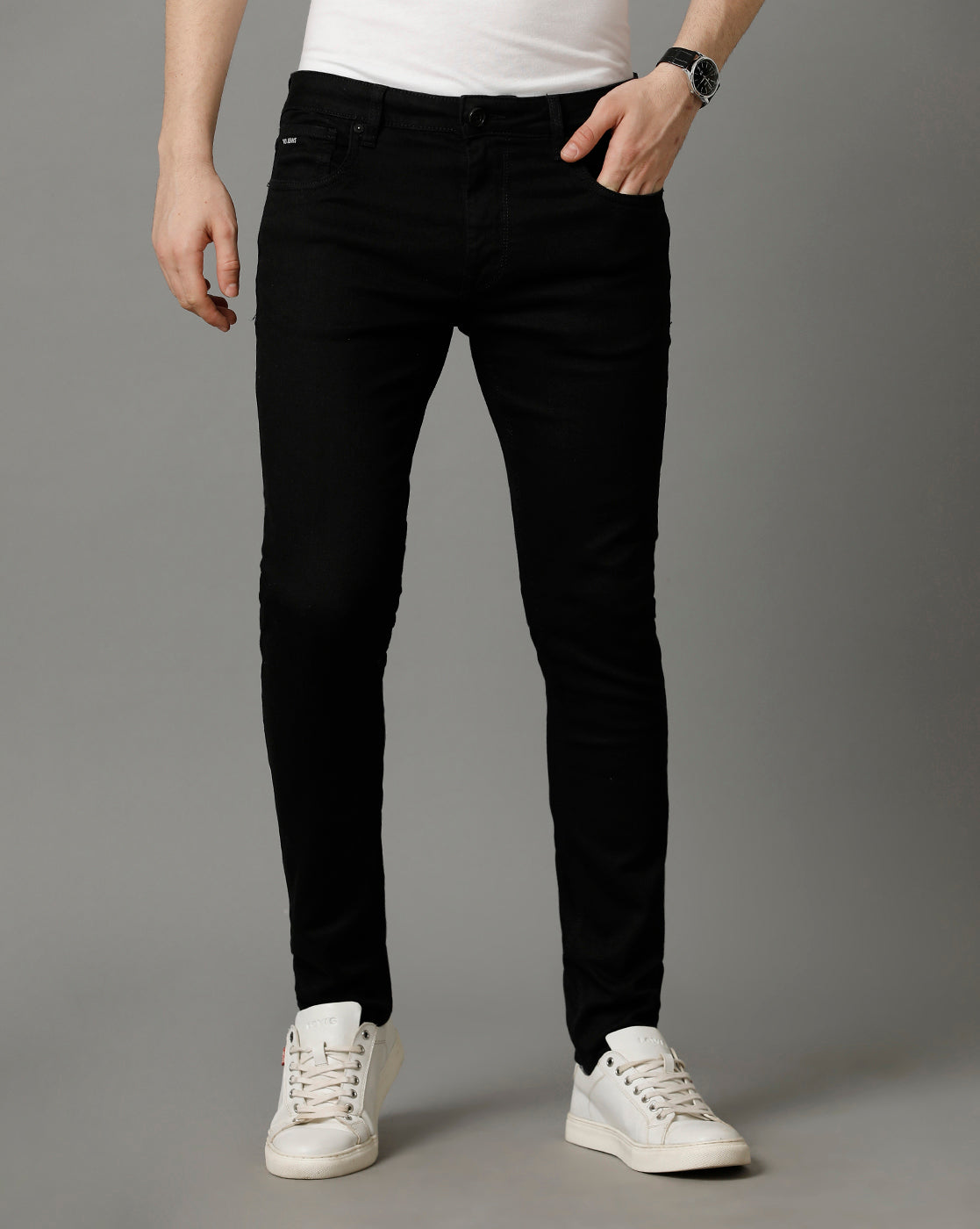 Jeans: Voi Jeans | VOI Jeans Mens Black Arturo Jeans | VOI Jeans