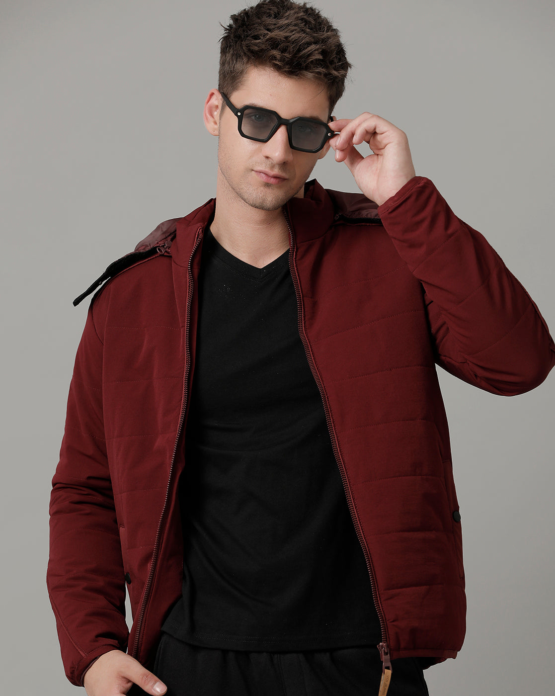 voi jeans|mens jacket|winter|solid color|mens solid color|mens solid ...